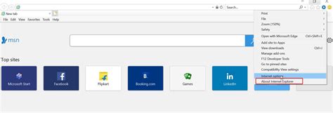 How To Find Internet Explorer Version Number Technoresult