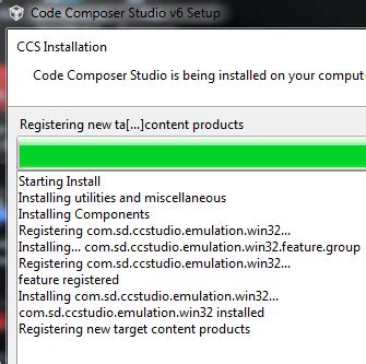 CCSv6 1 3 Installation Errors Code Composer Studio Forum Code Composer Studio TI E2E