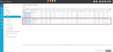 การย้ายการควบคุมการทำงานของ server จาก cimc ไป ucs manager บน fabric