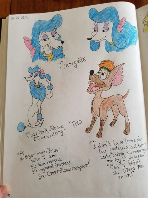 Oliver And Company Tito And Georgette