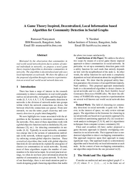 pdf a game theory inspired decentralized local information based