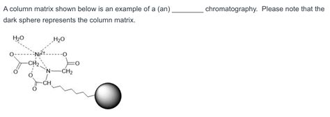 Solved A Column Matrix Shown Below Is An Example Of A An Chegg