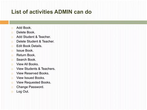 Library Management System Ppt