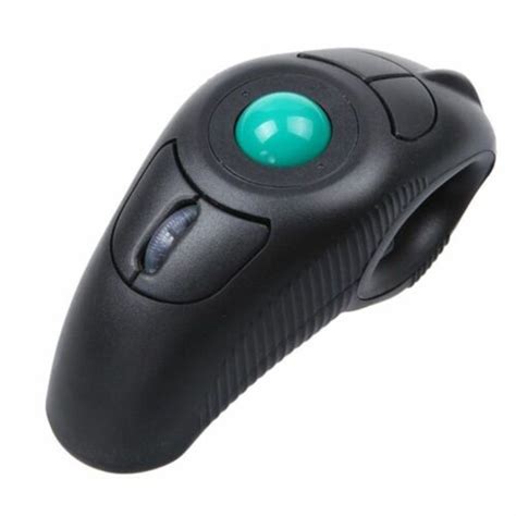 2 4g Wireless Trackball Mouse Mini Handheld Thumb Grandado