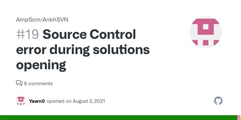 source control error during solutions opening · issue 19 · ampscm