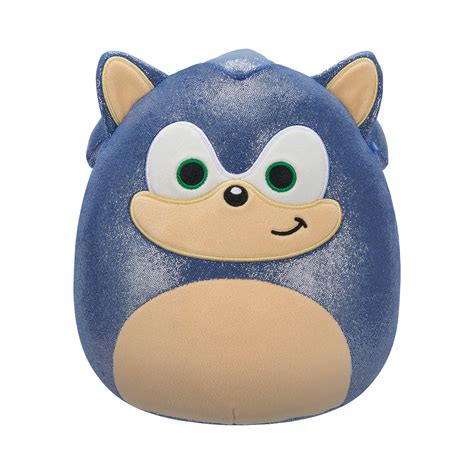 Squishmallow Metallic Sonic The Hedgehog 8 Stuffed Plush By Jazwares