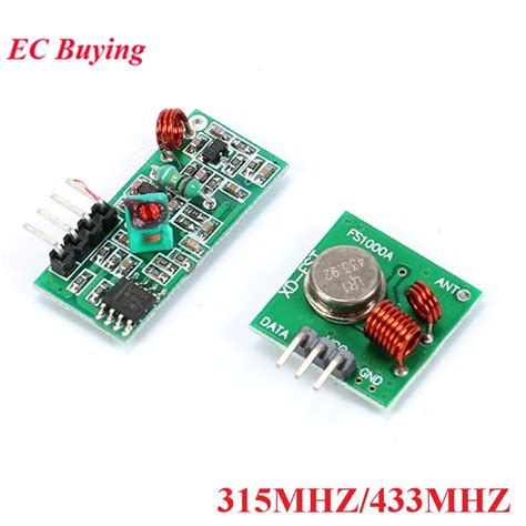 315mhz 433mhz Rf Transmitter And Receiver Module For Arduino Arm Mcu Wl
