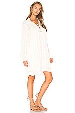 Splendid Sandbar Stripe Lace Up Dress In Natural Revolve