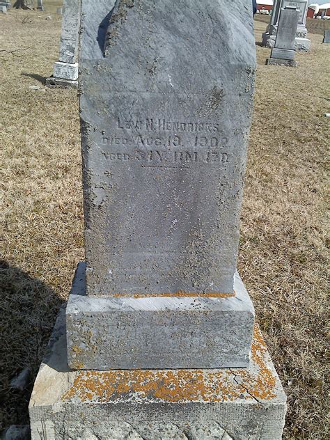 Levi Nelson Hendricks 1867 1902 Find A Grave Memorial