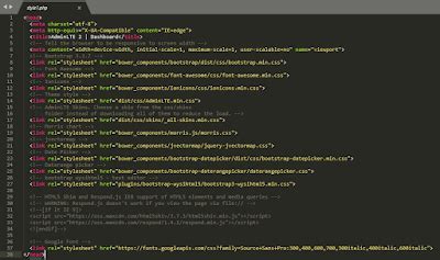 Cara Menggunakan Template Admin LTE Sebagai Template Web Dinamis