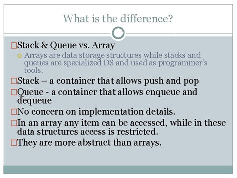 Stacks And Queues Abstract Data Type Abstract Data