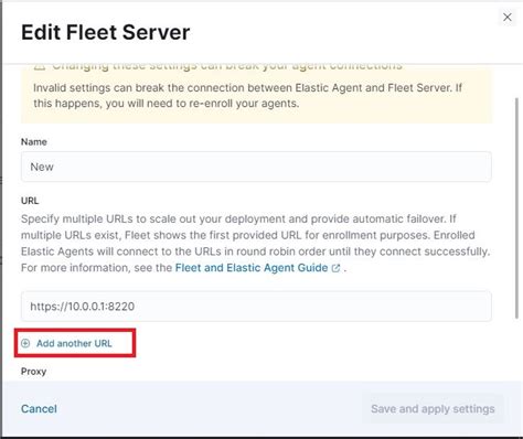 Fleet No Message Is Observed On Hovering Over `add Another Url` Under Editadd Fleet Server