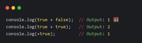 🎭 Javascripts Quirks Unmasked Why True False Is 1 And True True