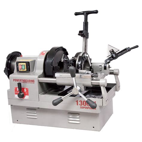 Water Pipe Threading Machine 3 Inch High Efficient Pipe Threading And