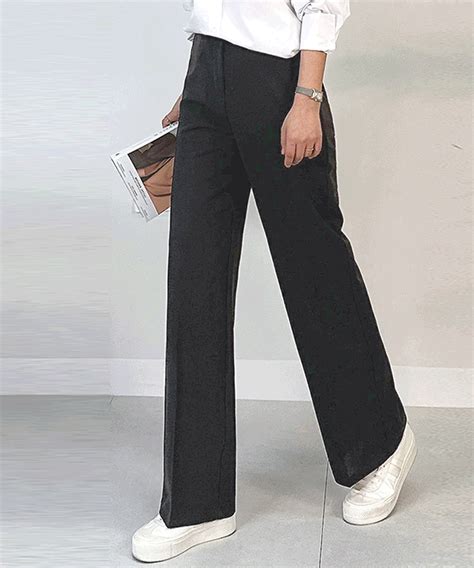 S~3xl 앙리 와이드 슬랙스 밴딩 롱팬츠 빅사이즈여성의류 에이블리