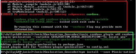 Ionic Geolocation And Geocoder Example Device Latitude Longitude And Address