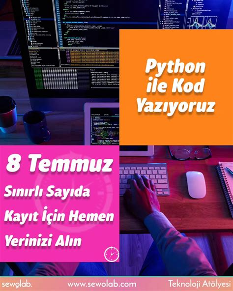 Sewolab 💻🧒👧 Çocuklarla Python Ile Sıfırdan İleri Seviye