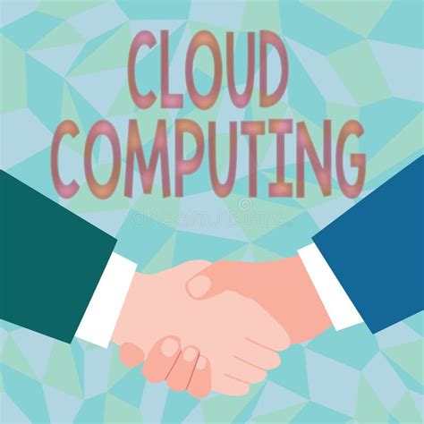 Inspiration Showing Sign Cloud Computing Internet Concept Storing And Accessing Data And