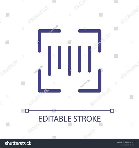 Scanning Barcode Pixel Perfect Rgb Color Stock Vector Royalty Free 2195247097 Shutterstock