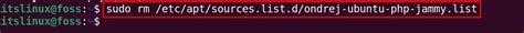 how to remove delete a ppa repository in ubuntu 22 04 its linux foss