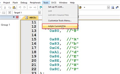 Keil开发环境下添加astyle插件对c代码进行格式化处理 知乎