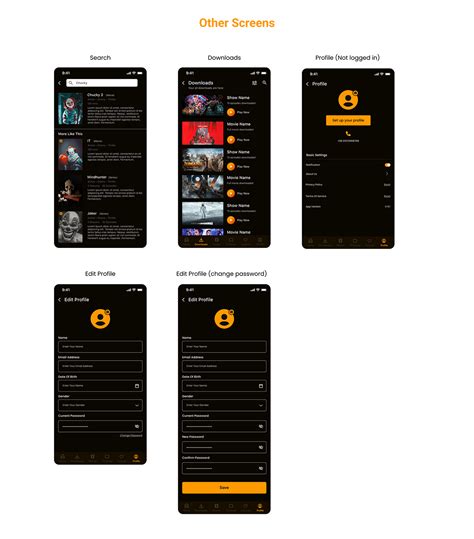 OTT Platform UI UX Case Study On Behance