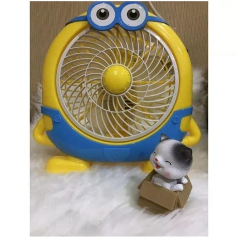 Minion Character Fanelectric Table Fan Table Fan Shopee Philippines