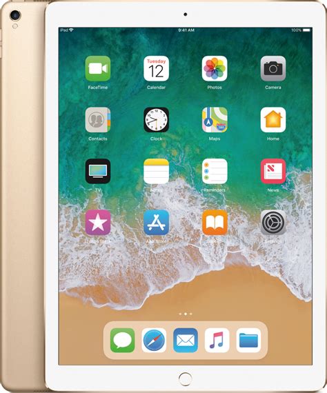 Best Buy Apple Ipad Pro Inch Nd Generation With Wi Fi Cellular Gb Gold Unlocked
