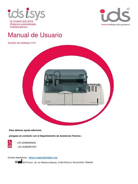 Ids Isys Manual Spanish Sp Rev M1 Pdf