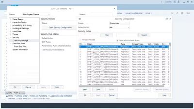 Sap Gui Security Settings Rtssavings