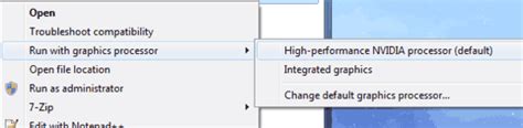 how to set preferred gpu for apps in windows 10