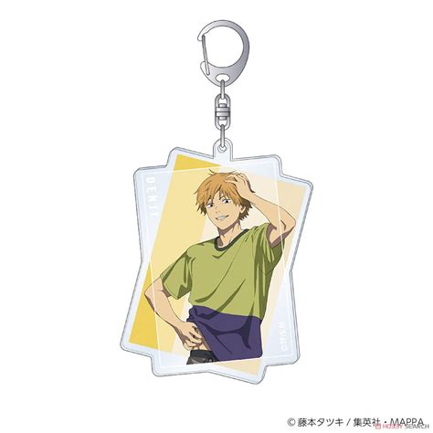 Chainsaw Man Acrylic Key Ring Denji Casual Wear Ver Anime Toy Item Picture1