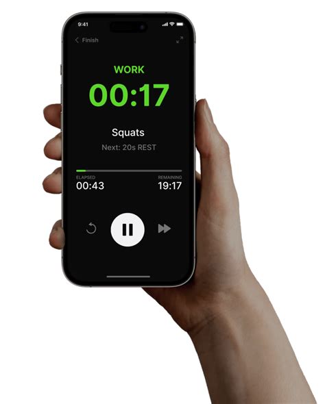 30 Second Interval Workout Timer 30 Sec Repeating Timer Gym Timer X