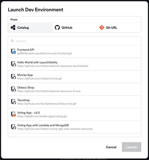 simplifying how developers launch development environments okteto