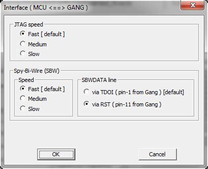 MSP GANG Pin Header For SBW UART BSL MSP Low Power Microcontroller Forum MSP Low Power