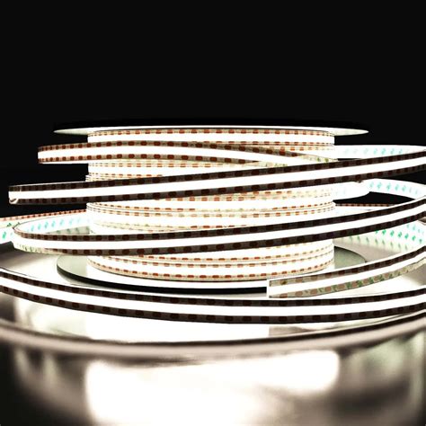 Ip67 Cob Dotless Led Strip Lighting Natural White 4000k