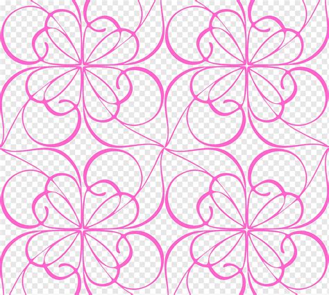 Seamless Graphic Abstract Tile Pattern Pink Png PNGWing