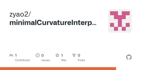GitHub Zyao MinimalCurvatureInterpolation