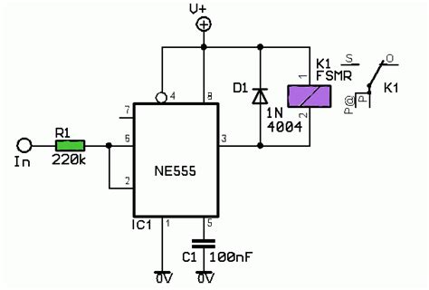Voltage Controlled Switch Using 555 Timer Eeweb