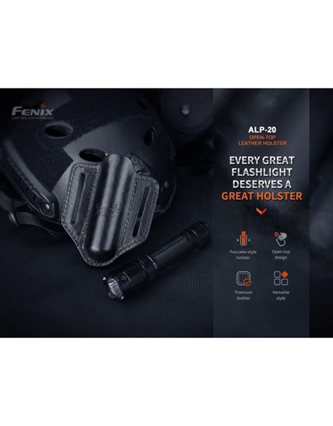 Alp 20 Open Top Leather Holster Smith Army Surplus