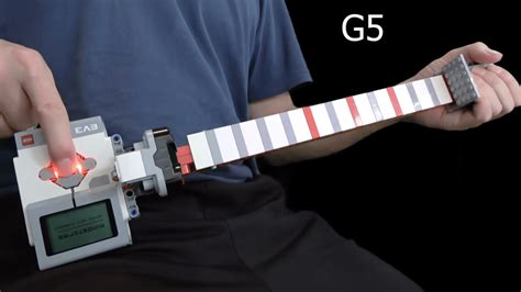 Lego Guitar Is Really An Ultrasonically Controlled Synth Hackaday