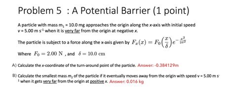 Solved From A Set Of Practice Questions The Numerical Chegg