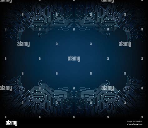 Vector Abstract Background Technology Circuit Design Stock Vector Image