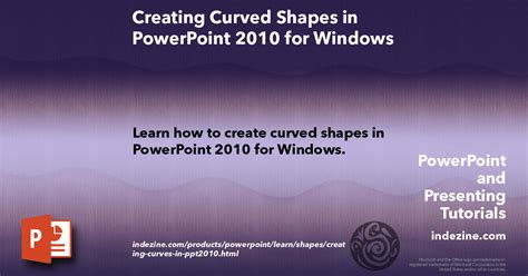 Creating Curved Shapes In PowerPoint For Windows