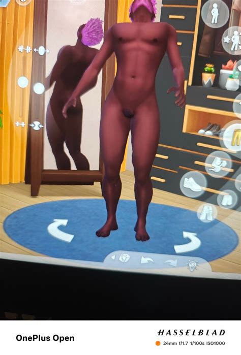 My Male Sims Penis Only Stays In One Place During Cas Build The Sims 4 Technical Support