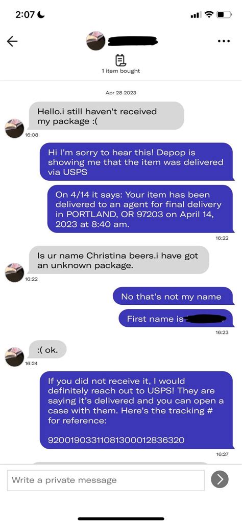 Buyer Says Package Hasnt Arrived What Can I Do R Depop