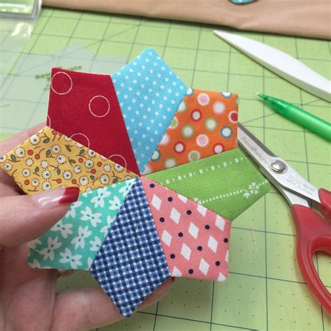 Sew Simple Shapes More Easy Patchwork Flowers Artofit