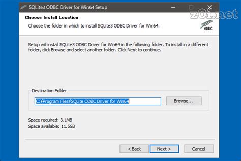 【windows】sqlite Odbc Driverの導入、データソースの設定の仕方 Plane Note