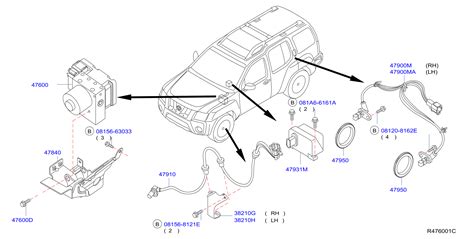 Nissan Xterra Suspension Yaw Sensor 47931 9ff0a Murfreesboro Nissan