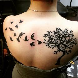 TATTOOS ORG Tree Birds Tattoo